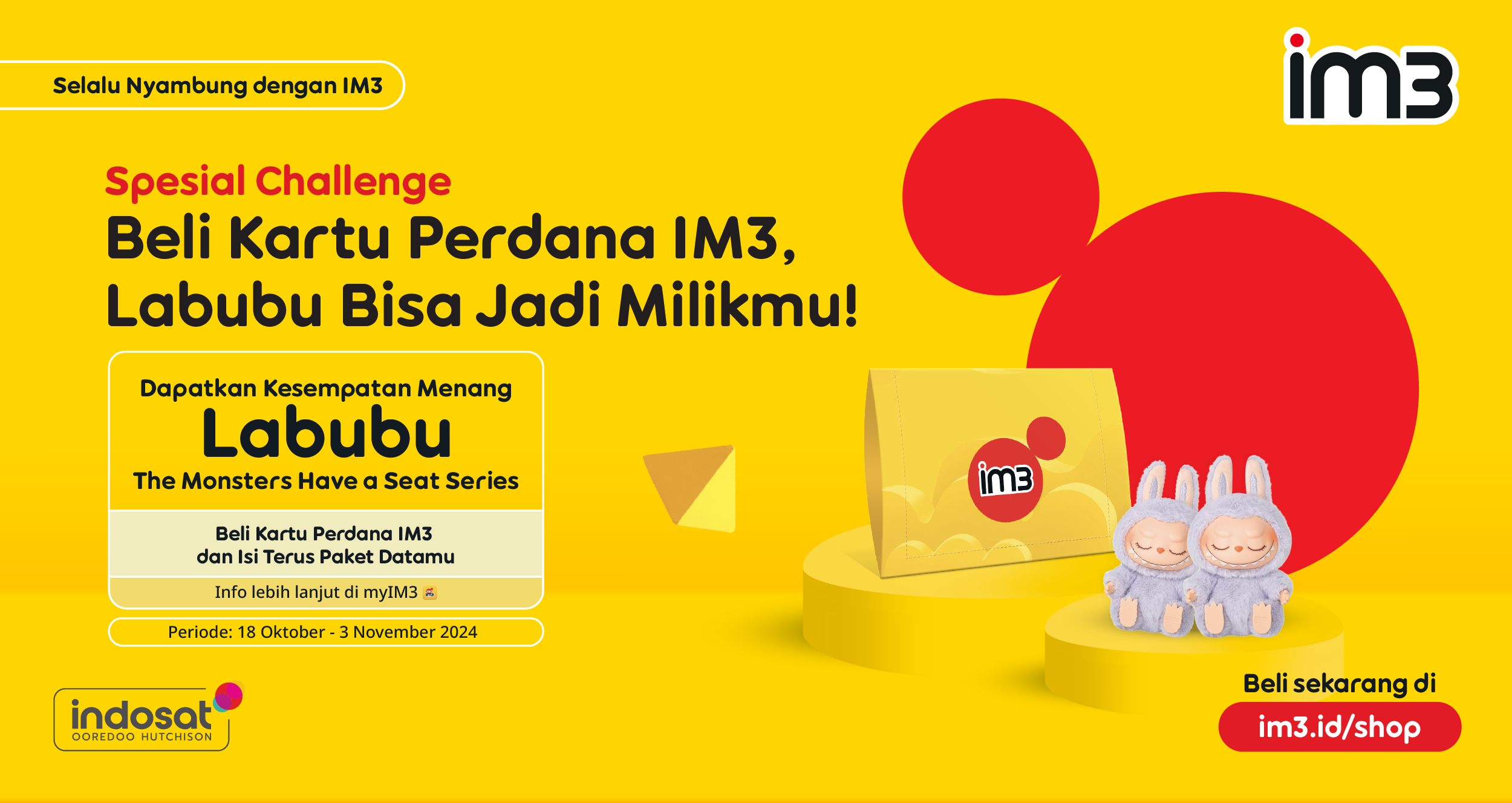 Beli Nomor Cantik di IM3 Shop Banyak Untungnya