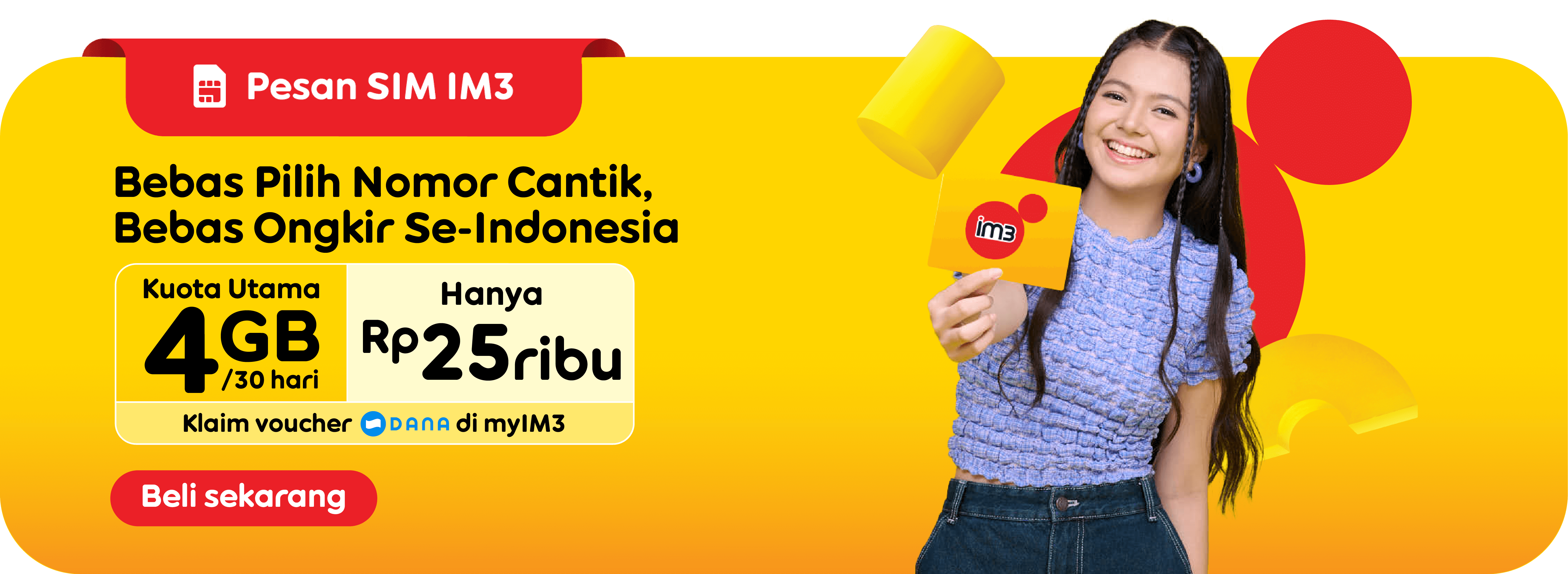 Beli Nomor Cantik di IM3 Shop Banyak Untungnya